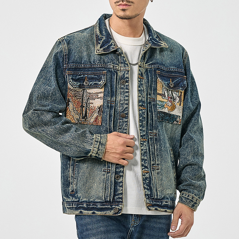 Renaissance Canvas Denim Jacket – Tory West